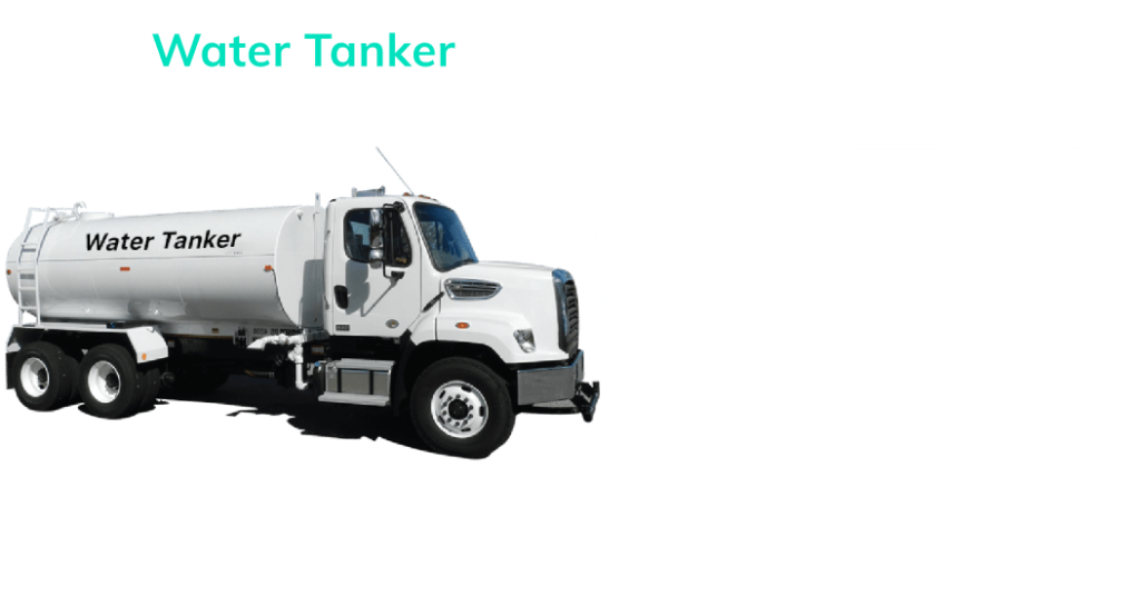 Tracking and managing water tanker vehicles